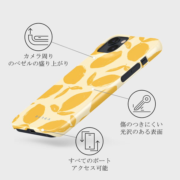 Lemon Tart - iPhone 13 Mini ケース | BURGA